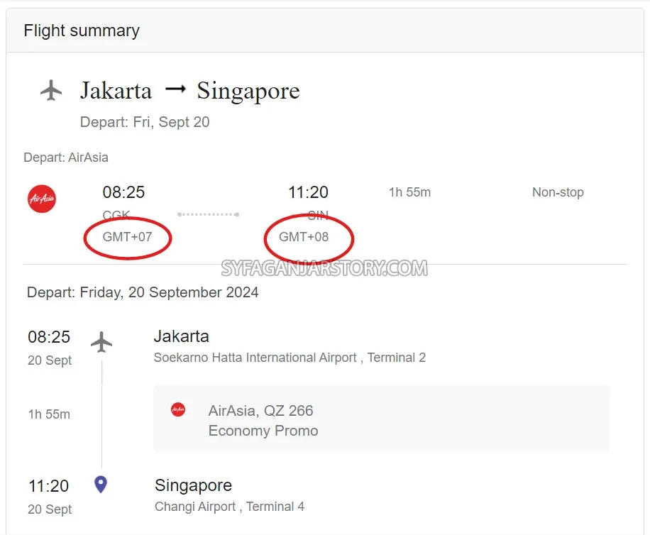 How to Check Departure Times on Your Plane Ticket Syfa & Ganjar Story